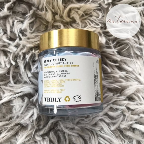 TRULY | Bath & Body | Truly Mini Berry Cheeky Clearing Butt Butter 7oz ...